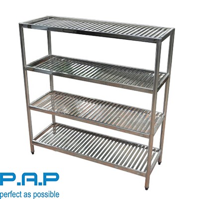 4 TIERS SLATTED SHELF - Kitchen Arena Vietnam